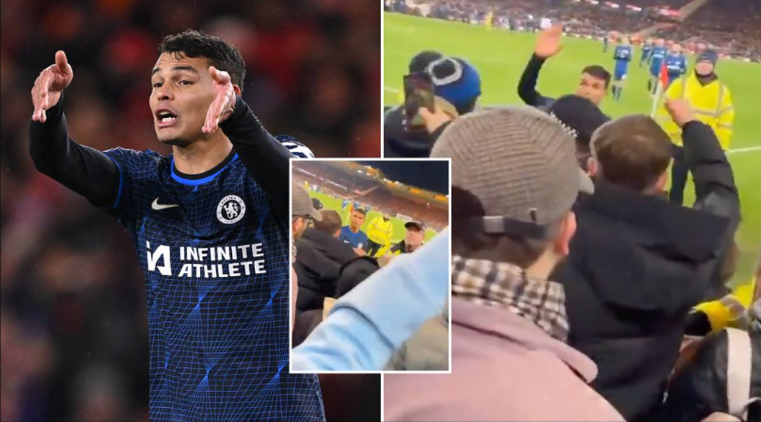 Thiago Silva, Broja, Colwill dhe Gallagher u përballen me tifozët e ...