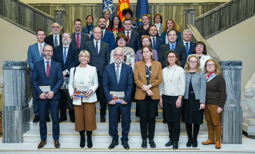 Xhaferi presented the mandate report to the ambassadors of EU member ...