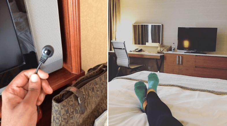 How to understand if there are hidden cameras in the hotel room ...