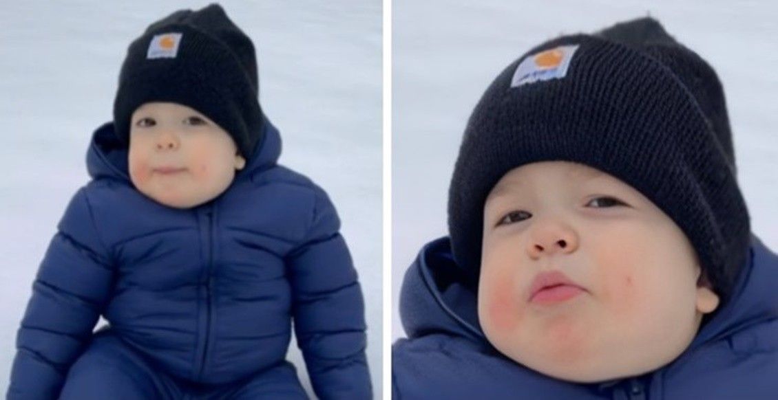 The video became a hit on TikTok, the 'talkative' boy stole everyone's ...