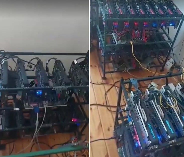 The police confiscate 59 machines for mining cryptocurrencies in two ...