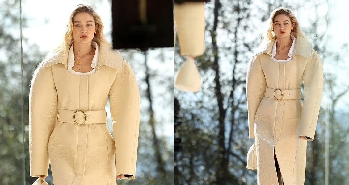 Gigi Hadid marks her return to the runway in style, as she graced her ...