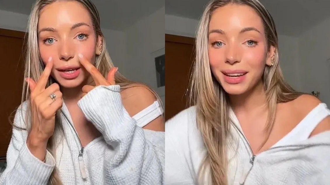 If you want to eliminate the lines formed after the smile, apply these ...