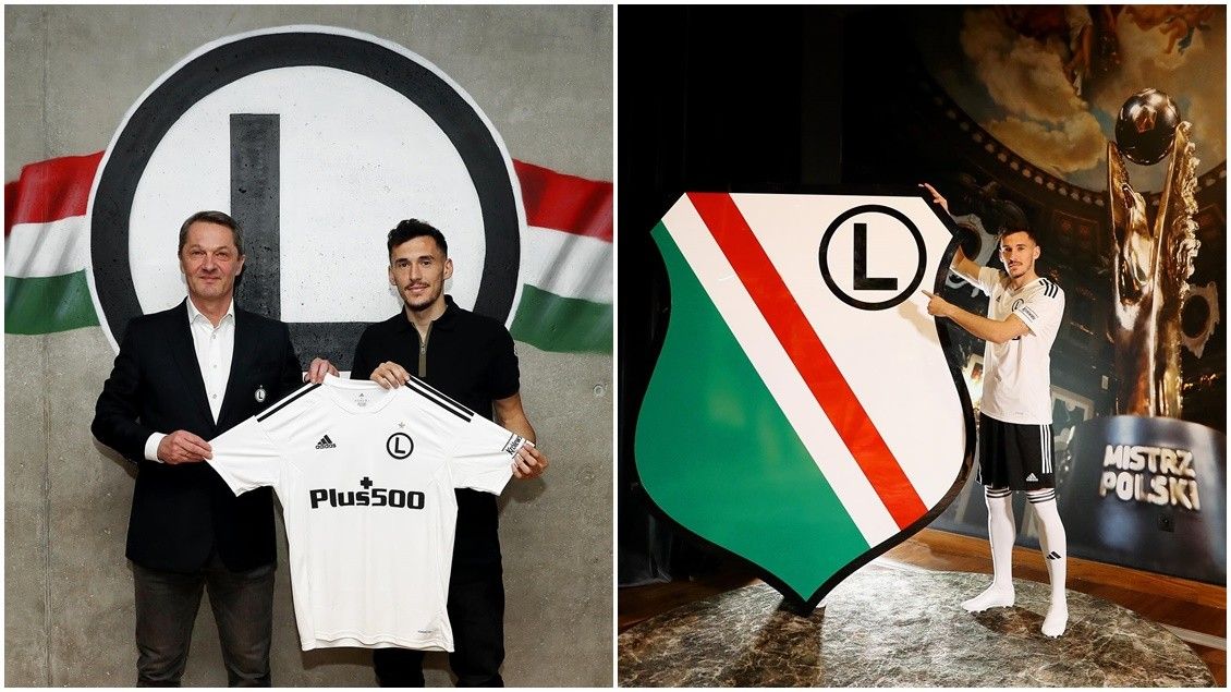 Attitude Zyba is presented as a new player at Legia Varshava - Telegrafi - Telegrafi