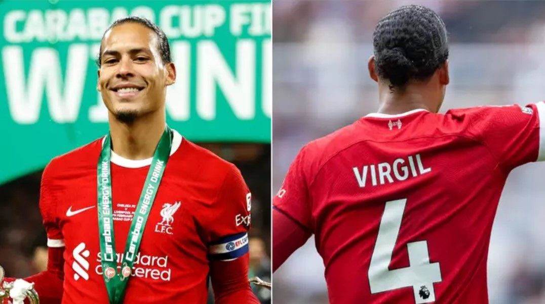The sad reason why Virgil van Dijk doesn't have his last name on the ...