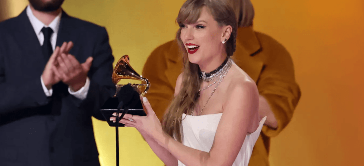 Grammy Awards 2024: Taylor Swift makes history with the award for 'best ...