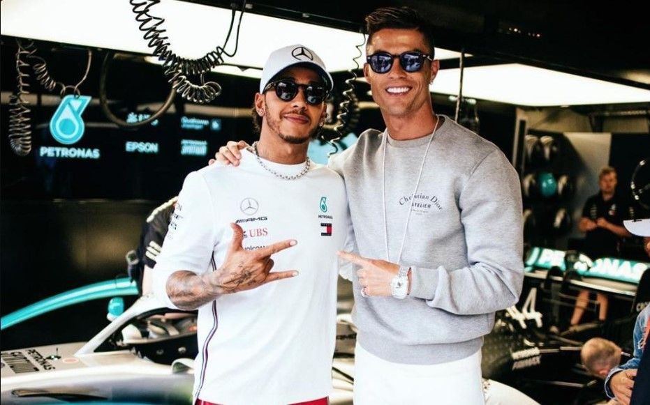Hamilton's move to Ferrari is compared to Cristiano Ronaldo's move to ...