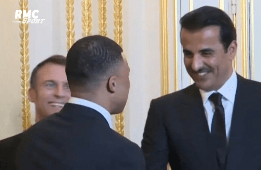 Emiri i Katarit i thotë Mbappes "paq fat" - por Macron zë në befasi ...