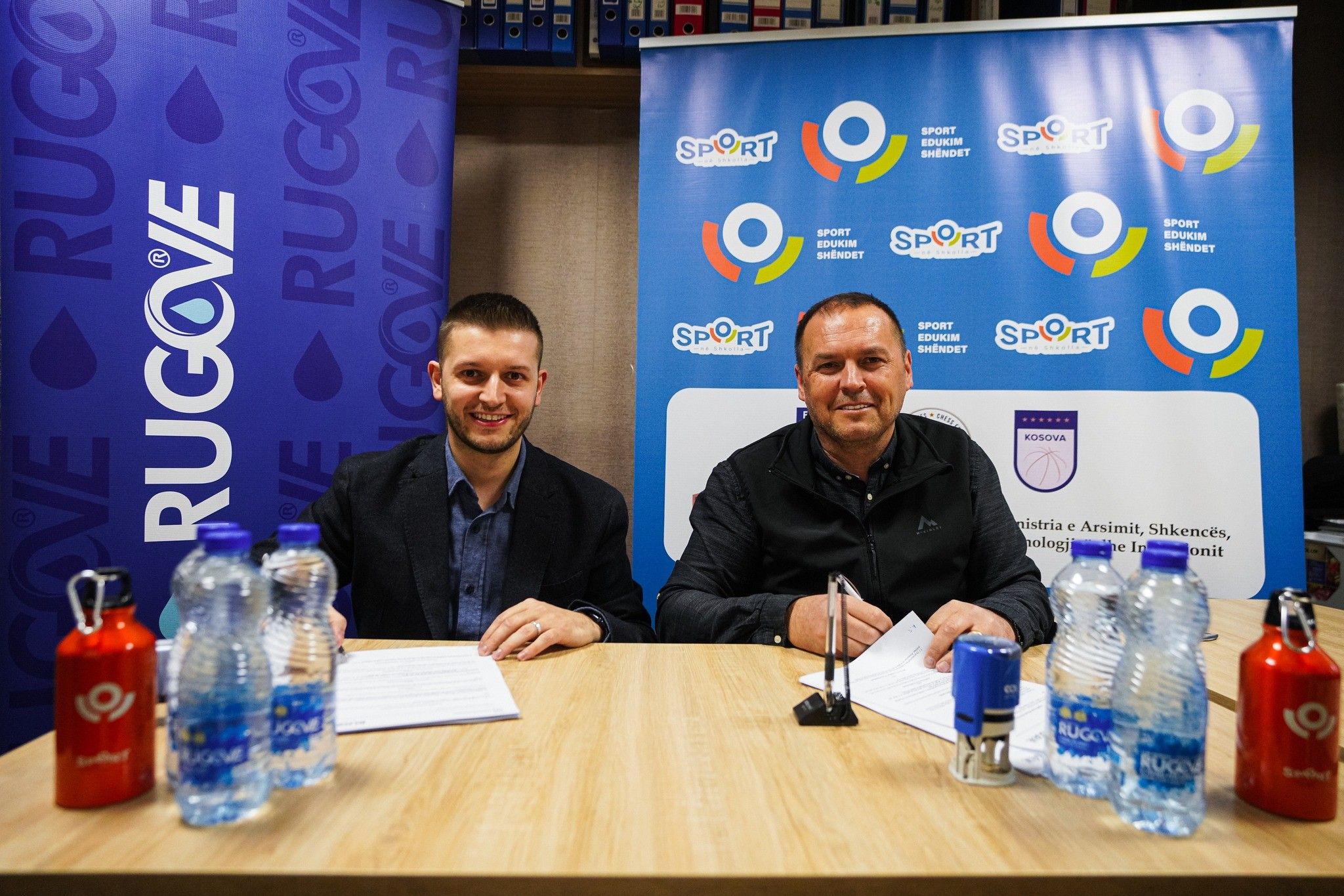 Uji Rugove bëhet uji zyrtar i të gjitha aktiviteteve të Federatës së ...