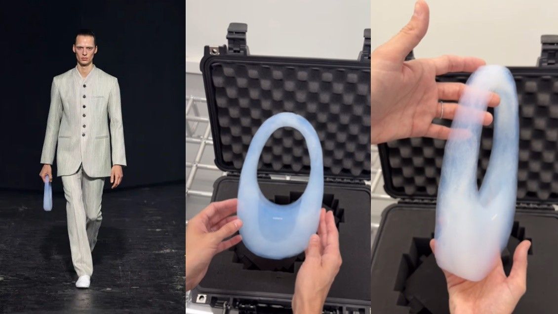 A futuristic bag that is 'almost' lighter than air was presented in ...