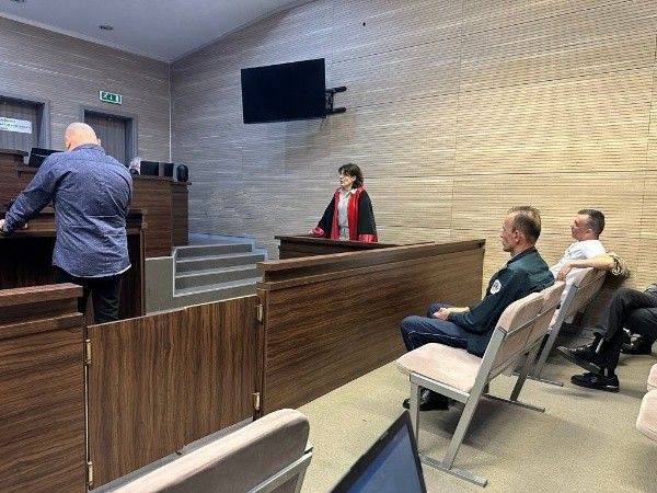 The witness says that Triumf Riza and Arben Selmanaj sought ...
