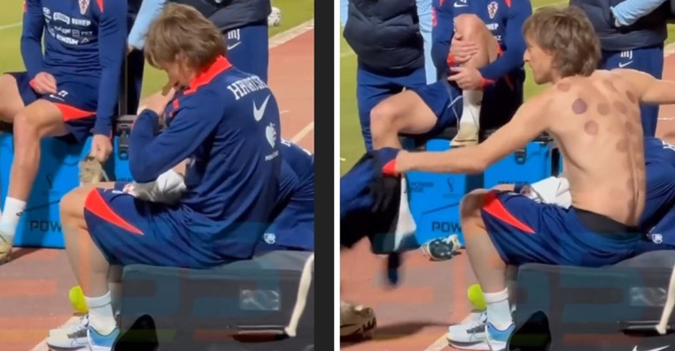 Luka Modric hoqi fanellën, por tifozët janë të shokuar se çfarë ka ...