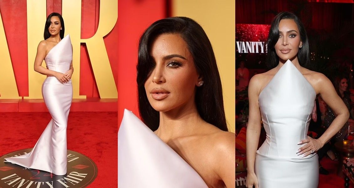 Kim Kardashian fascinates with elegance while attending the "Oscars ...