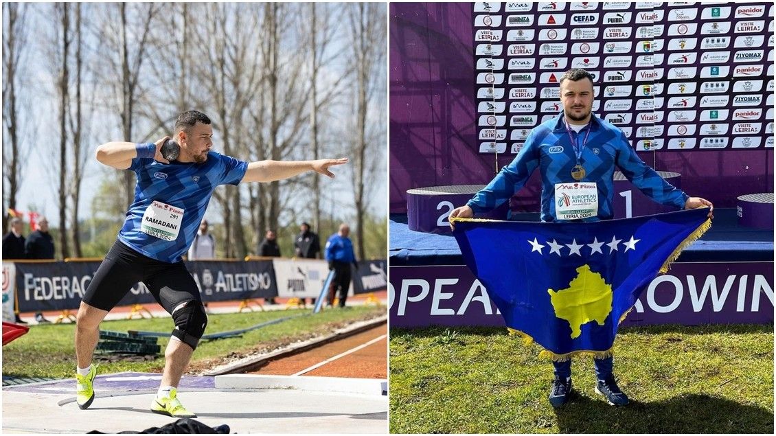 Muhamet Ramadani, fitoi medaljen e artë në Kupën Evropiane për U-23 ...