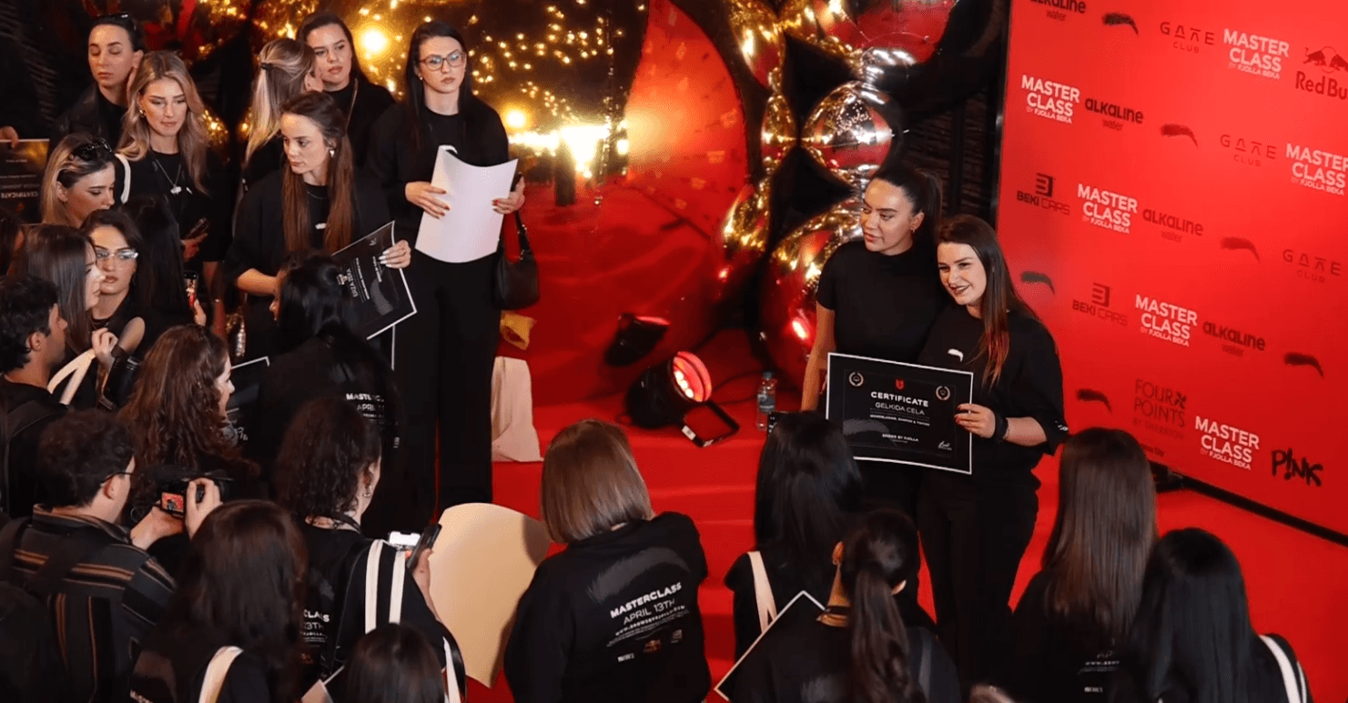 Artisja e vetullave Fjolla Beka mahniti të pranishmit në Masterclass ...