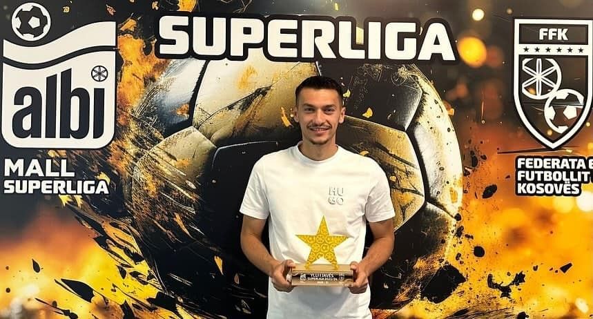 Muhamet Hyseni the star of the 31st round in the Albi Mall Superliga - Telegraph - Telegraph