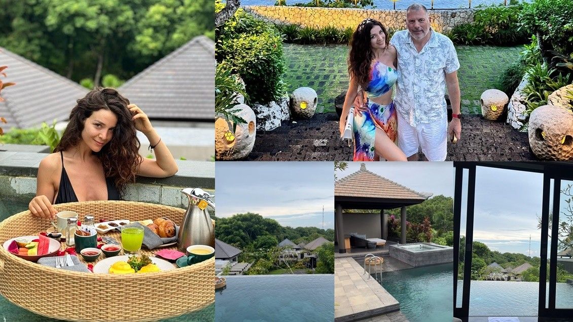 Diola Dosti and Erolld Belegu are enjoying their luxury vacation in ...