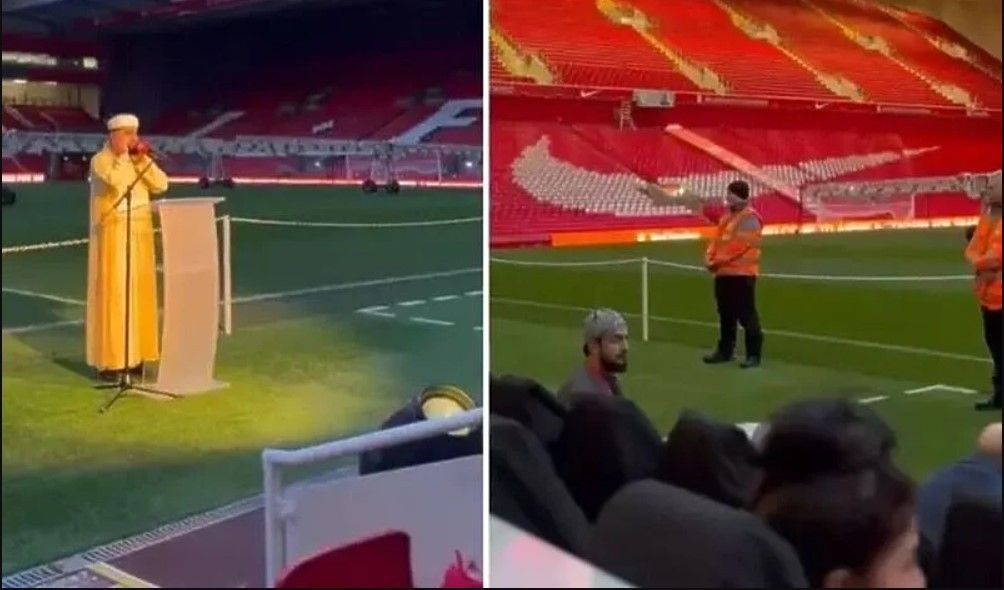 Liverpool organized an iftar for fans at Anfield, the call to prayer ...
