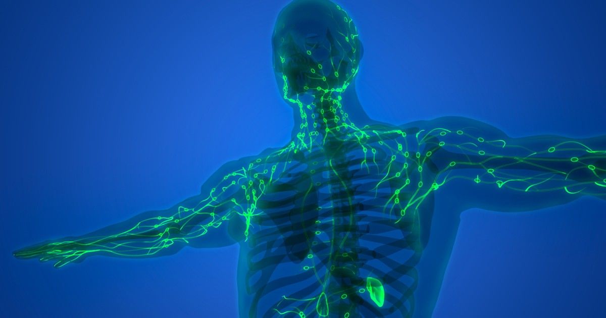 The spread of malignant cells in the lymph nodes occurs at a certain ...