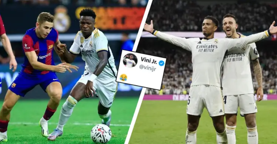 Vinicius Junior makes fun of Fermin Lopez on social networks ...