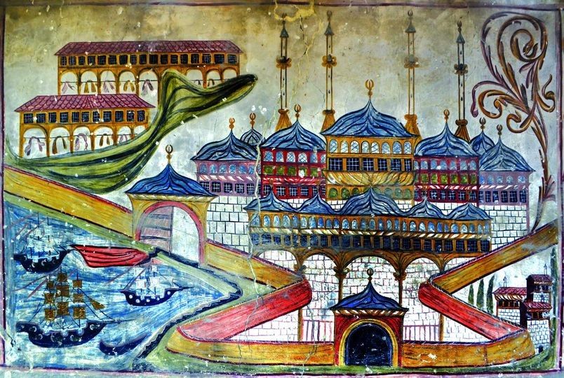 The Mosque of Singles in Berat, a monument with many architectural ...