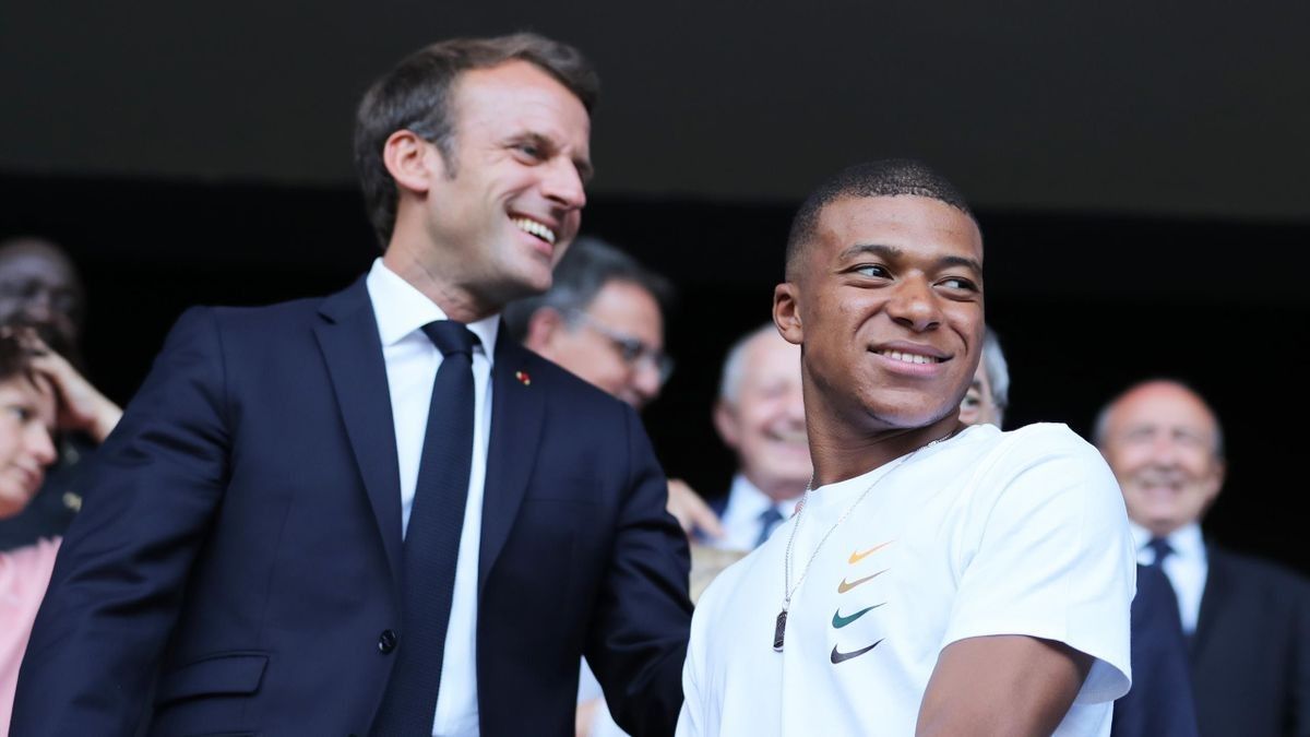 The President of France makes Mbappe official at the new club, he has a ...