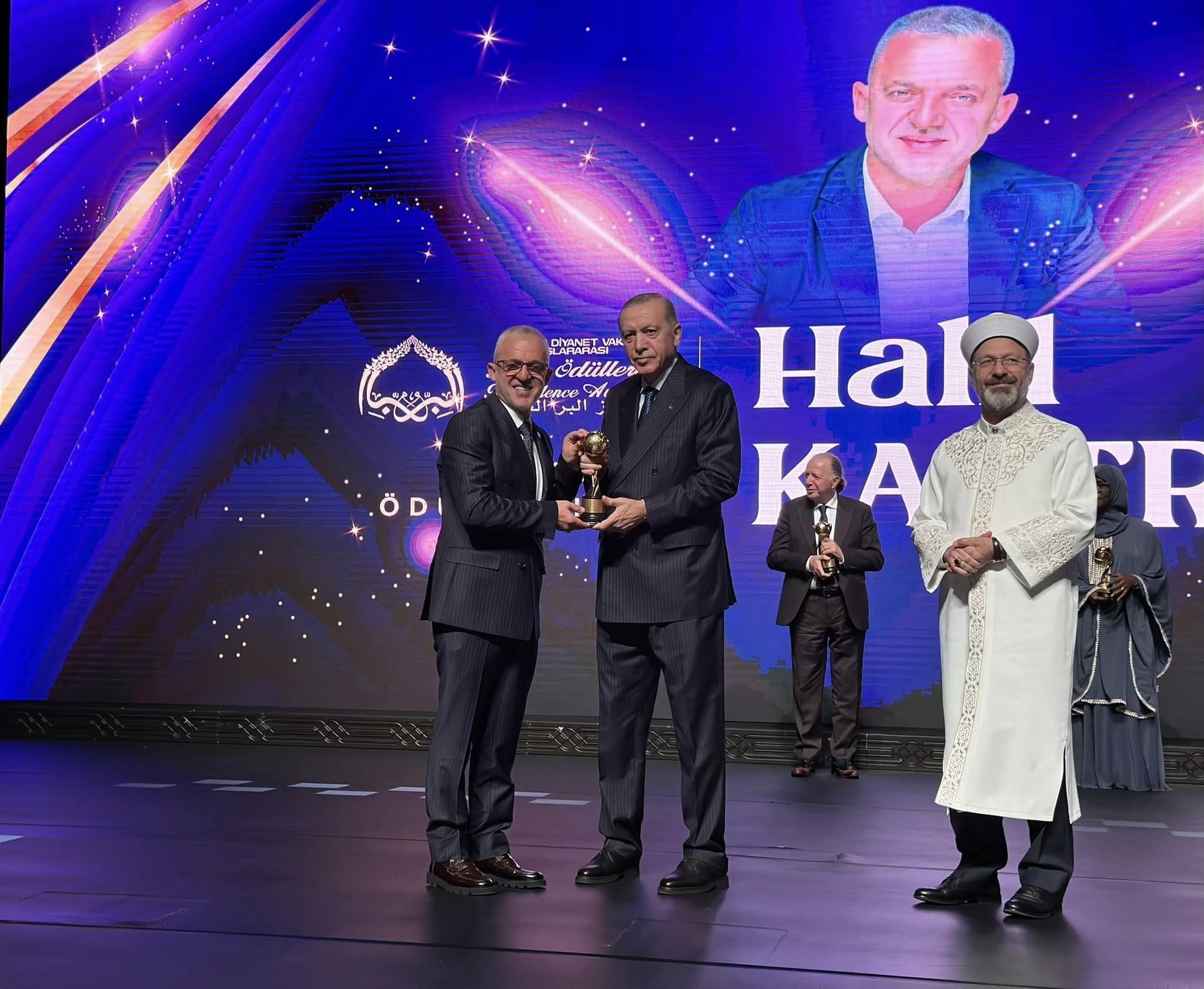 Erdogan honors Halil Kastrati with the "Kindness Award" - Telegraph ...