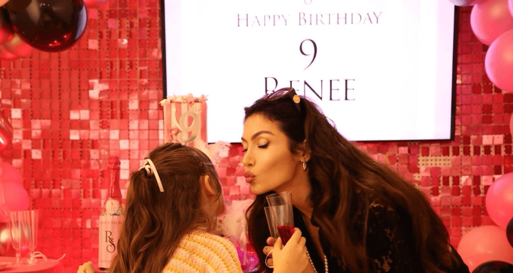 Where and how did Nora Istrefi's daughter celebrate her birthday ...