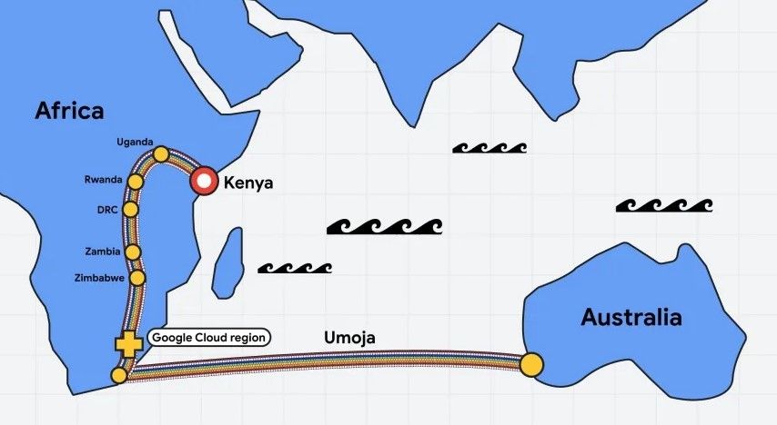 Google do të ndërtojë një kabllo me fibër optike për të lidhur Afrikën ...