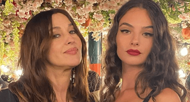 Monica Bellucci says that her daughter's childhood was not peaceful ...