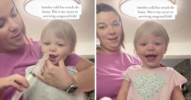 This is the most effective way to help a child with a blocked nose ...