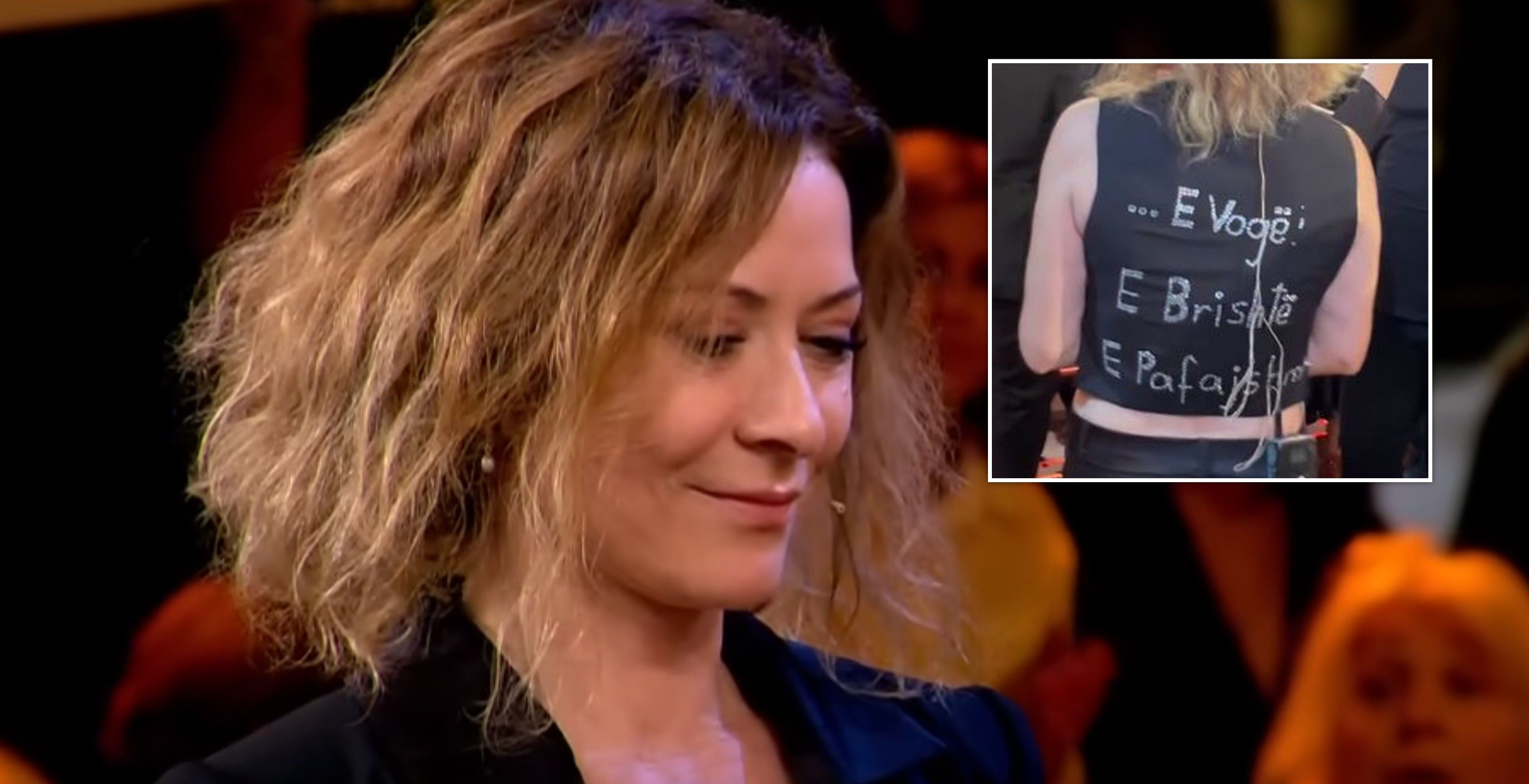 The special detail in the costume that Egla Ceno wore in the final of ...