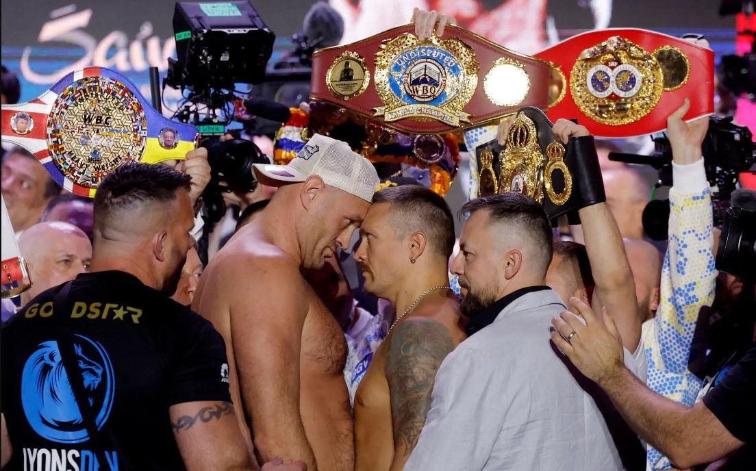 Sa para do të fitojnë Fury dhe Usyk nga përballja e sotme në Arabinë Saudite? - Telegrafi ...