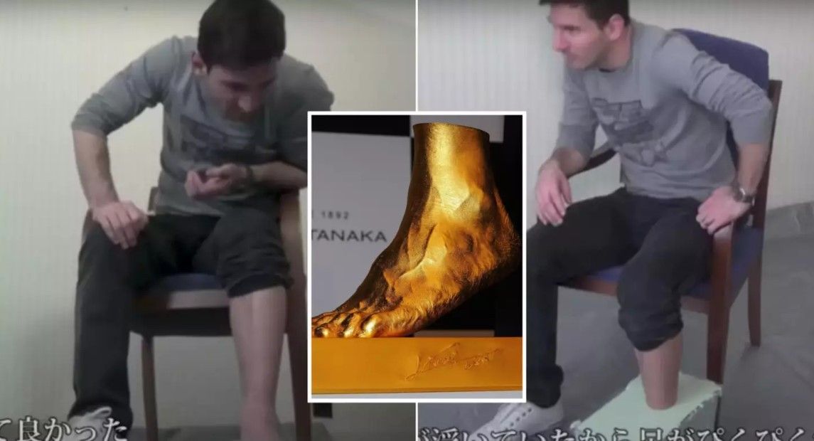 What happened to Messi's 'Golden Foot' which had a staggering value ...