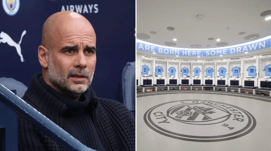 A former Pep Guardiola player entered the dressing room after Man City ...