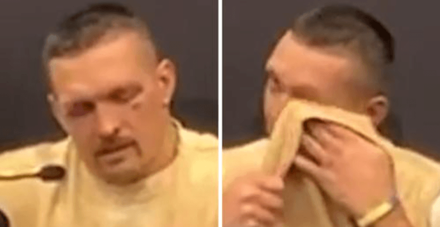 Usyk's shocking, shocking statement about his father that made him cry ...
