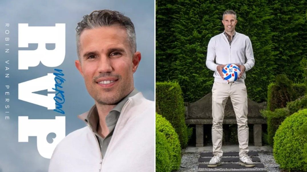 Robin Van Persie is officially appointed as coach of the famous Dutch ...