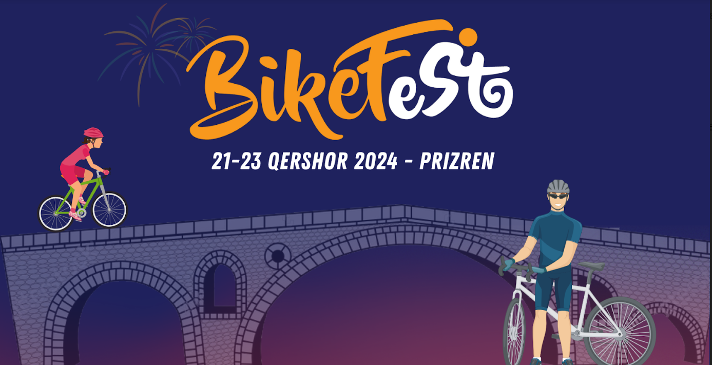 Cycling festival Bike Fest Prizren 2024 with many activities in the ...