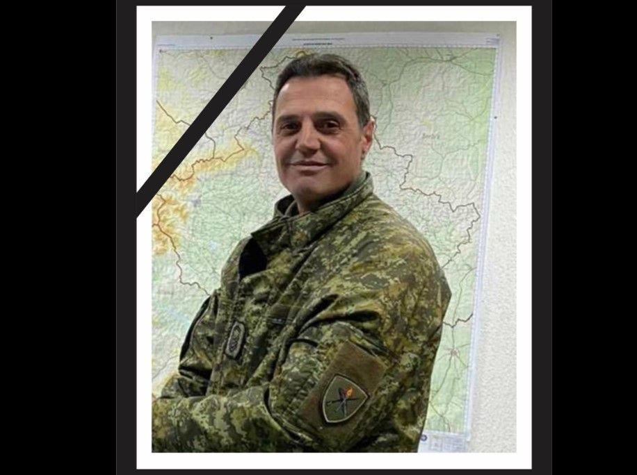 KSF non-commissioned officer Muhamet Beqiri dies in the line of duty ...