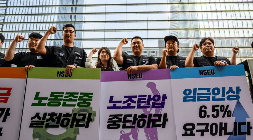 Samsung Electronics workers go on strike for the first time ever ...