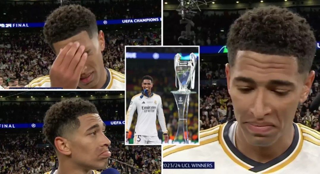 "The best night of my life", Bellingham with an incredibly emotional ...