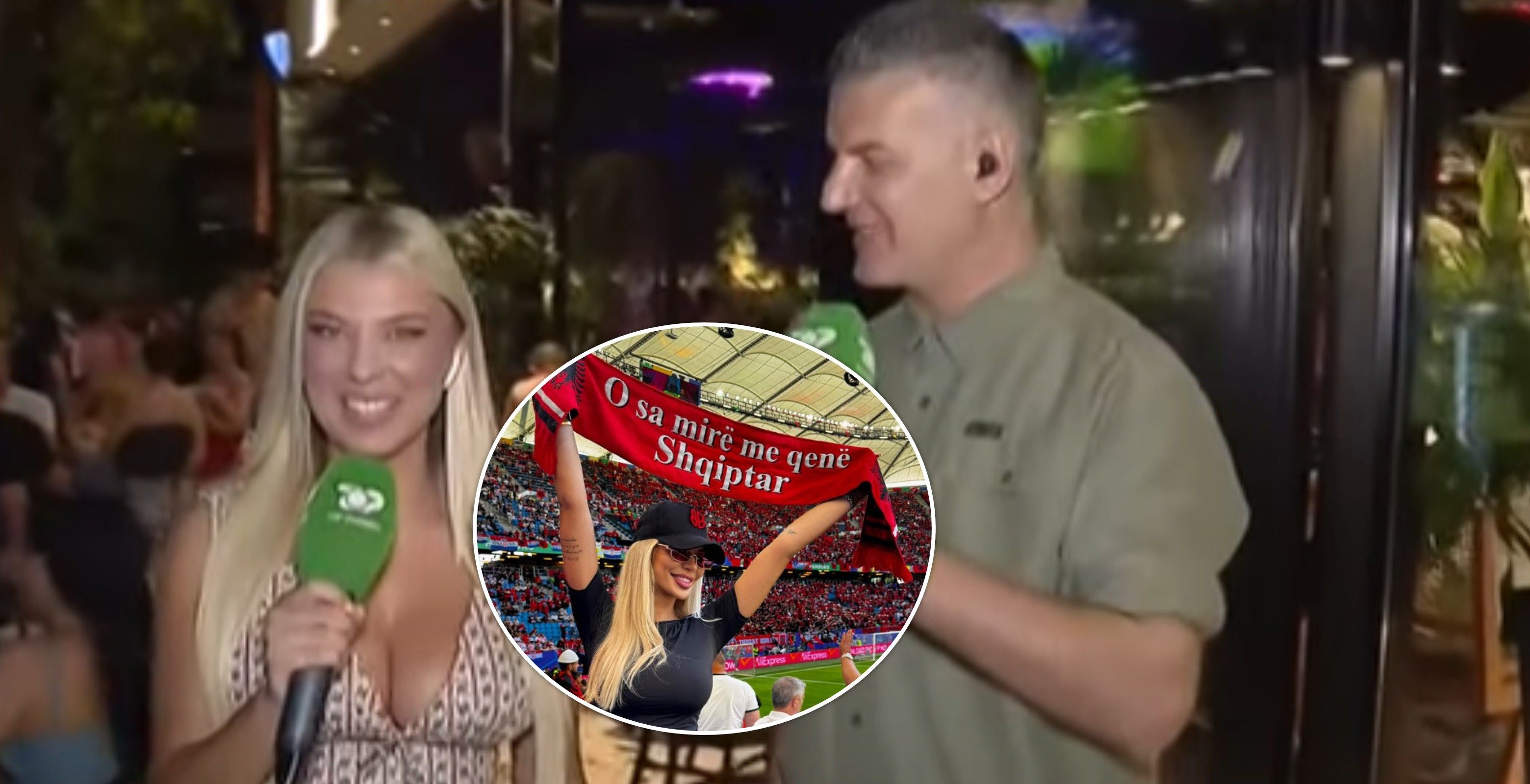 "He was twisting in the stadium, copying Rike Roçin" - Luana Vjollca ...