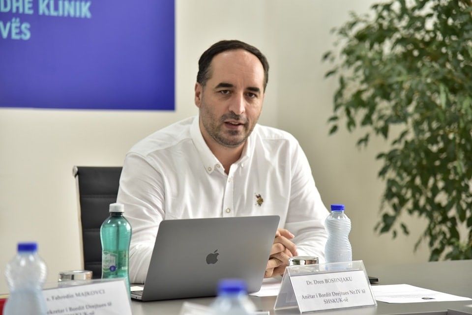 Dren Boshnjaku is elected chairman of the SHSKUK's Management Board ...