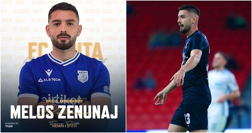 Zyrtare: Drita përforcohet në mbrojtje me Melos Zenunajn - Telegrafi ...