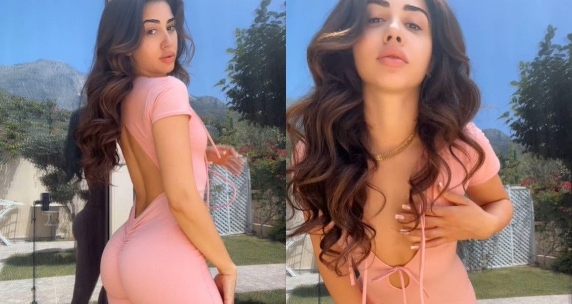 Melinda Ademi publishes a provocative video on Instagram, showing her wonderful body lines ...