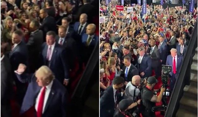 Trump "armored" at the Republican National Convention, guarded by ...