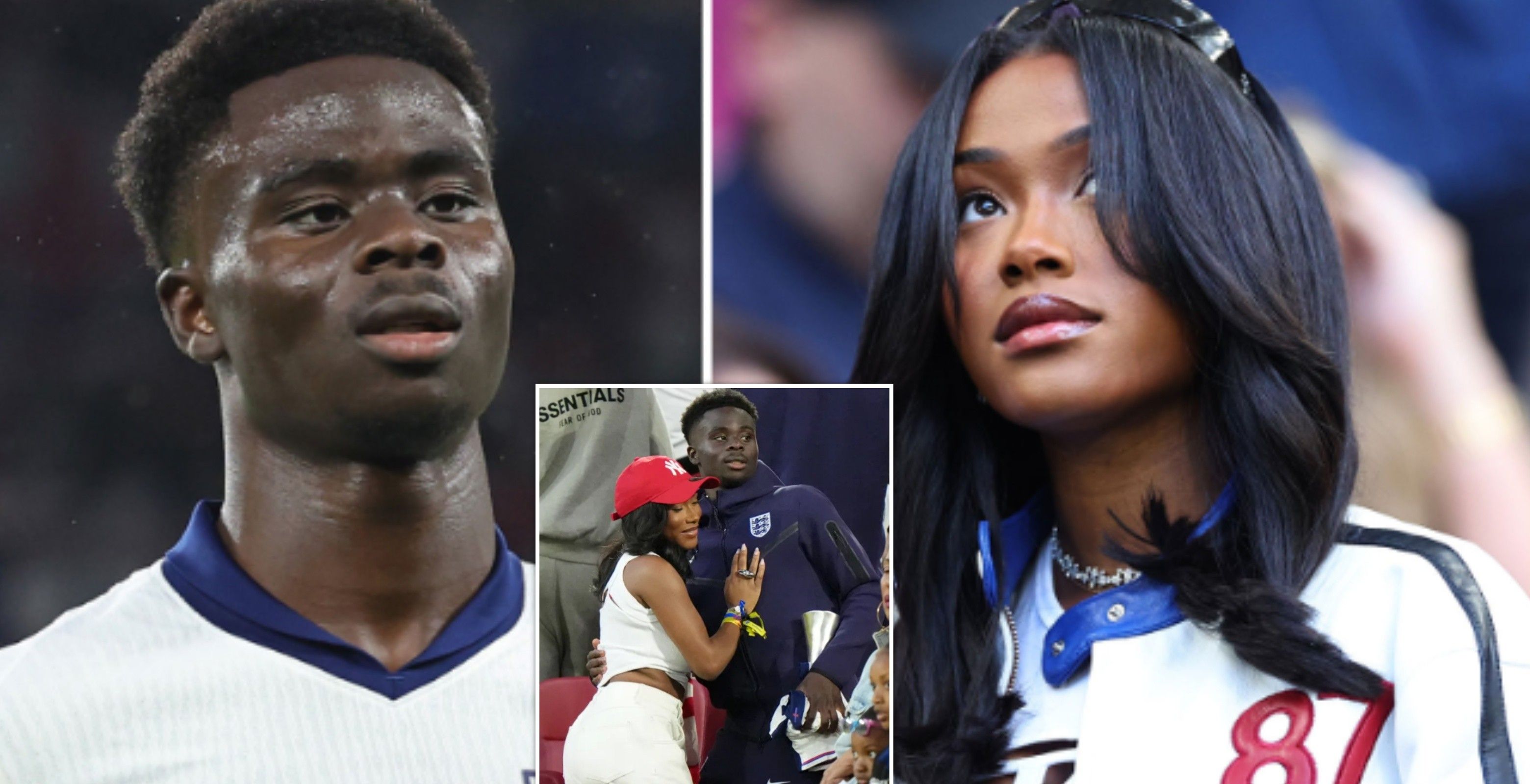 Who is Bukayo Saka's girlfriend and how long has she been dating the ...