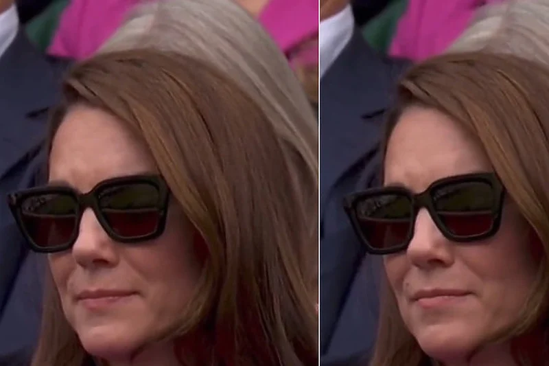Kate Middleton was filmed crying at one point during the Wimbledon ...