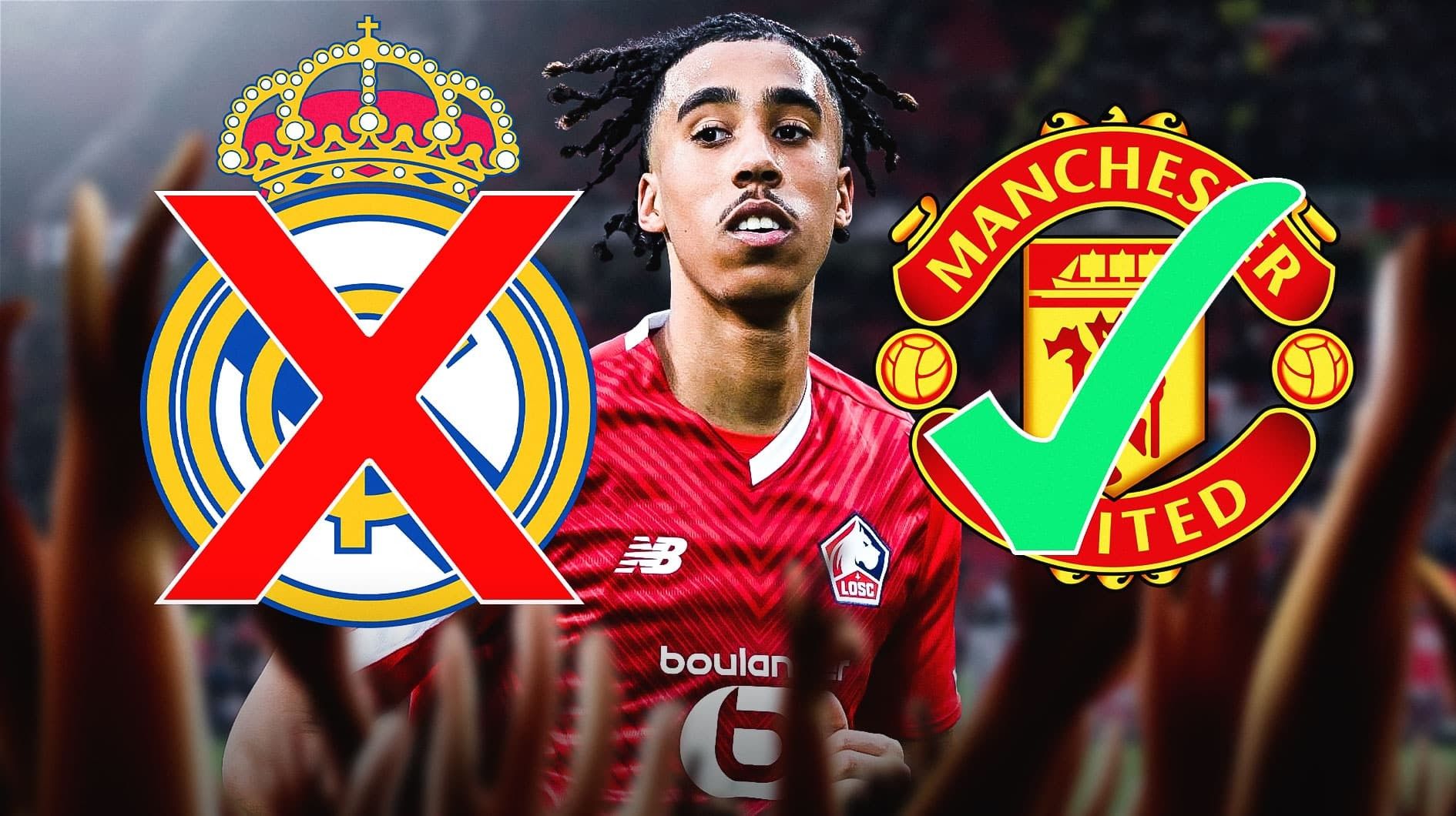 "Loved" in Real Madrid, but the reason why Yoro is joining Man United ...