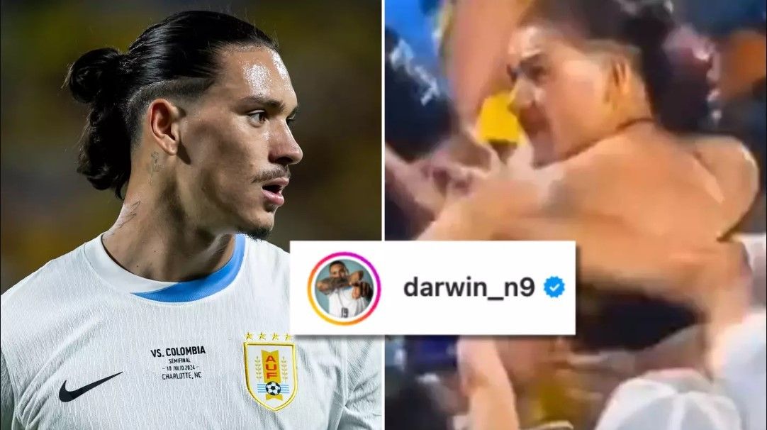 Darwin Nunez finally breaks his silence after the fight with the fans ...